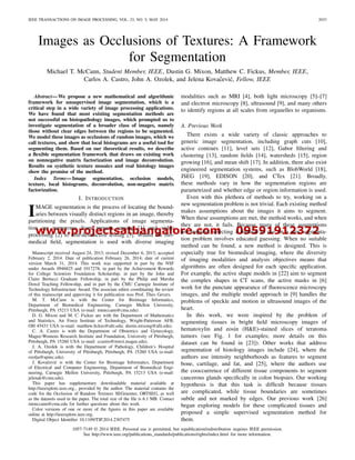 Images as Occlusions of Textures: A Framework for Segmentation | PDF