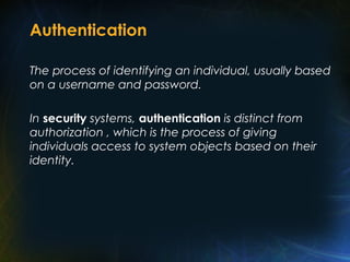 Image based authentication | PPT