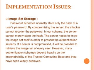 Image based authentication | PPTX