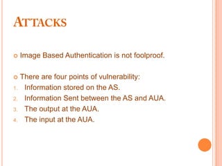 Image based authentication | PPTX