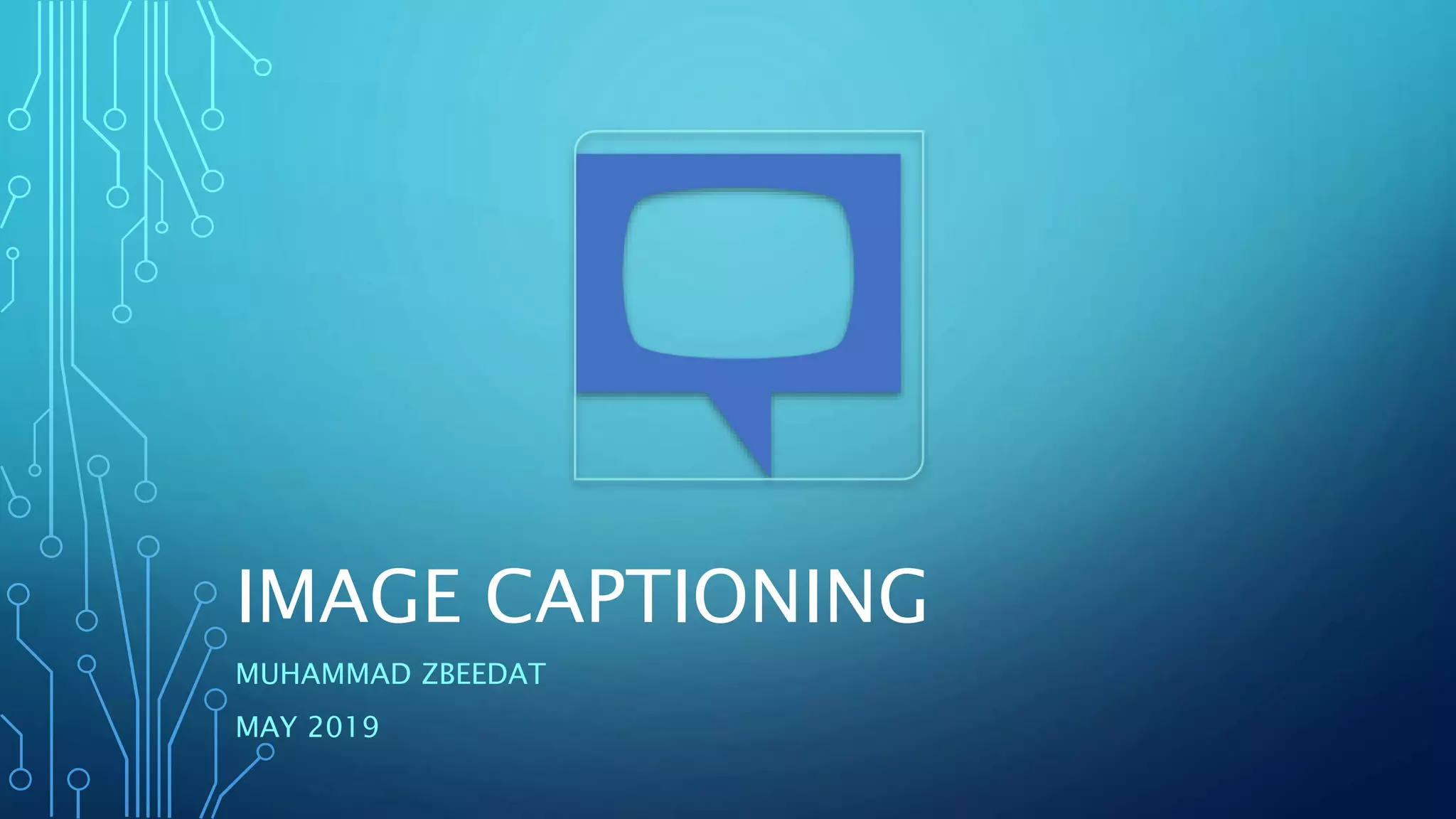Image captioning | PPTX