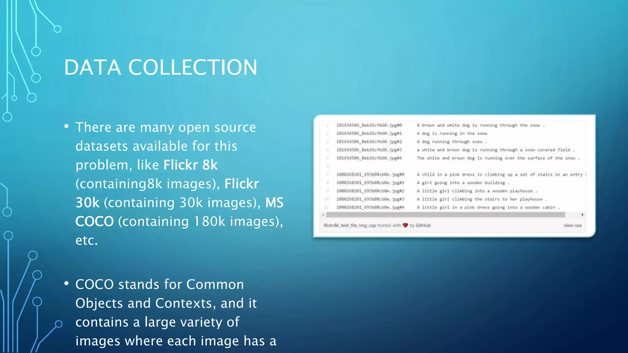 Image captioning | PPTX