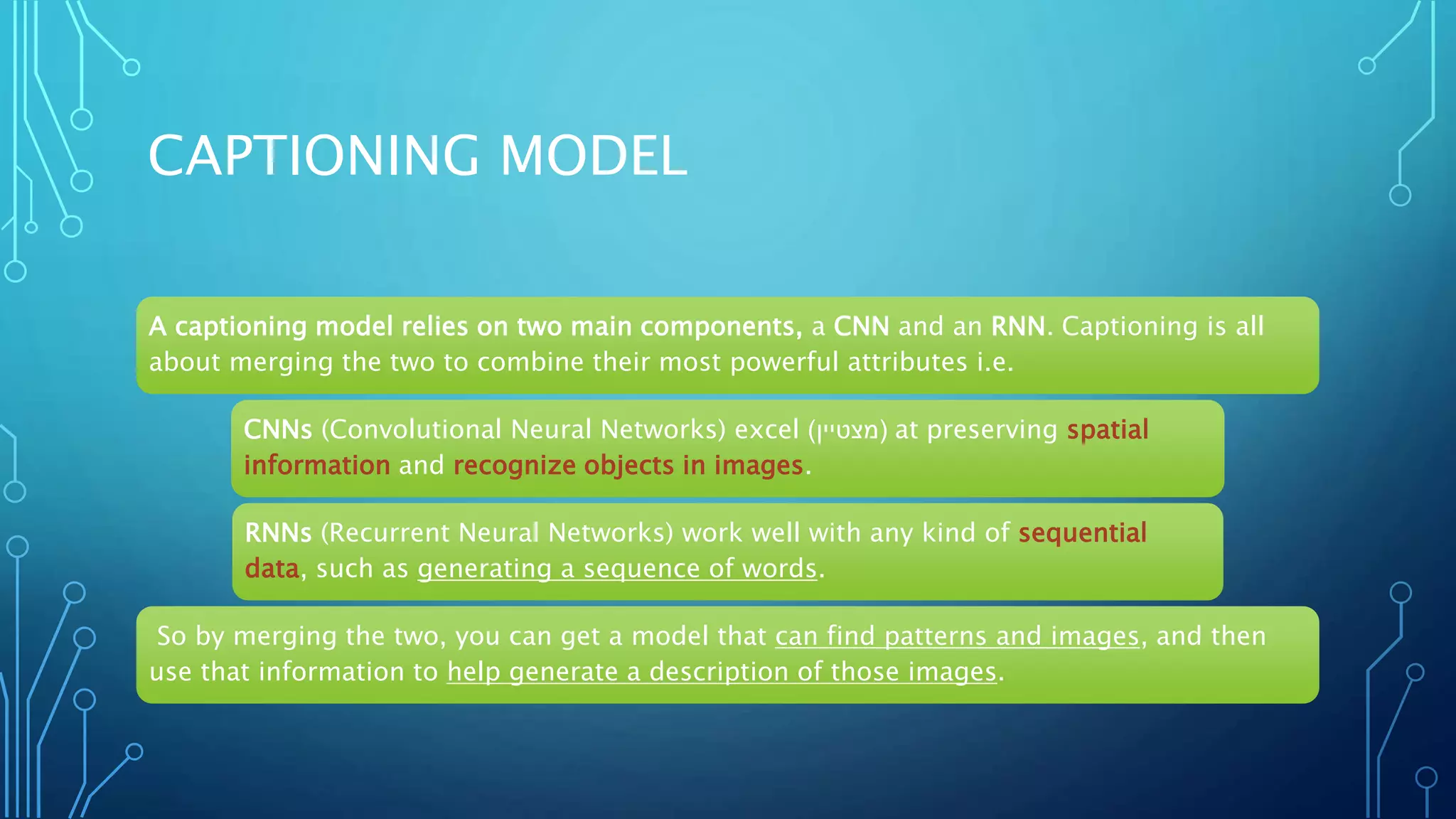 Image captioning | PPTX