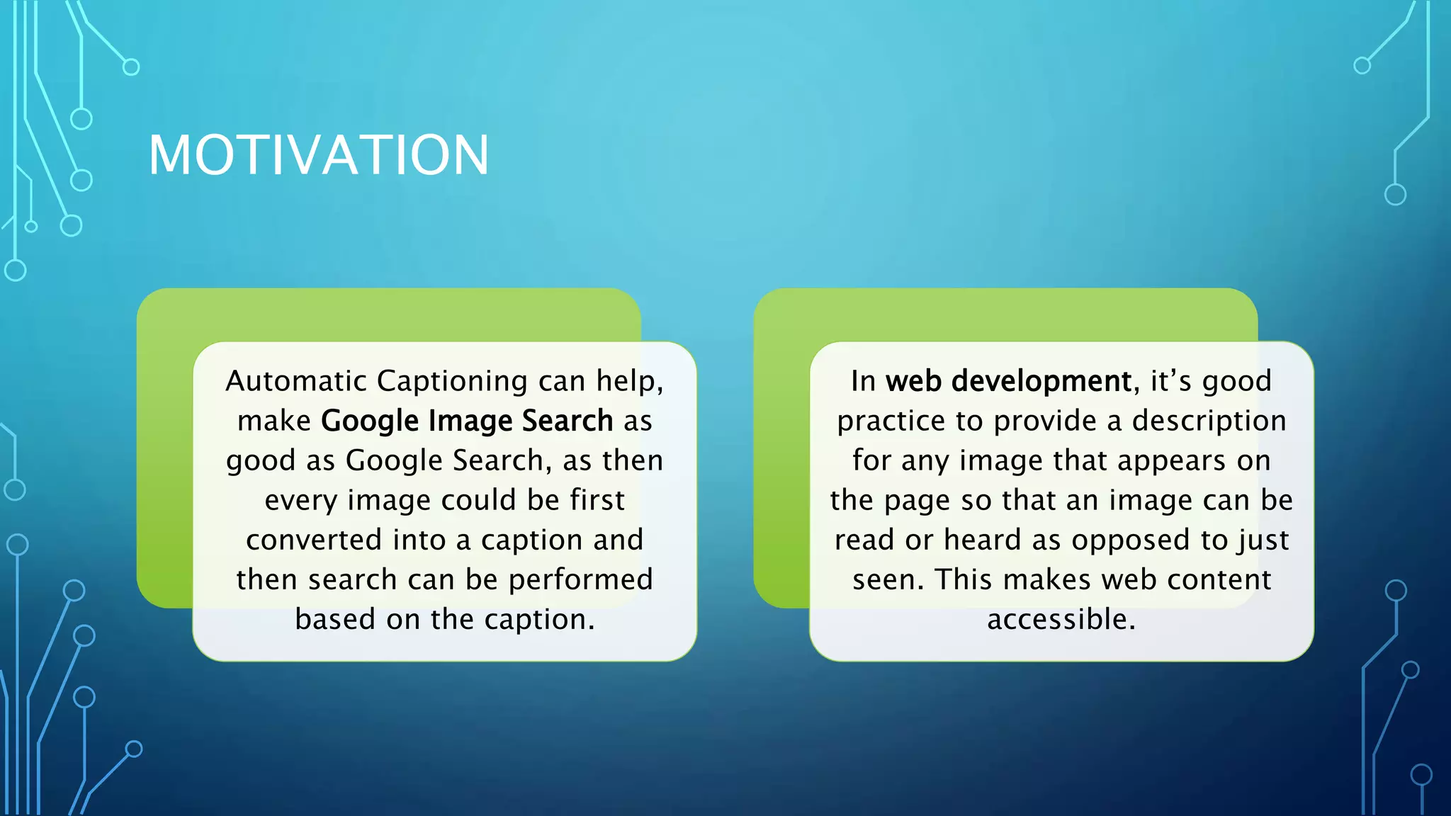 Image captioning | PPTX