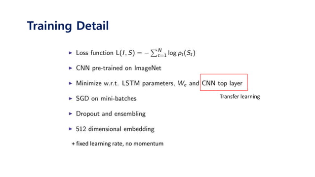 Show and tell: A Neural Image caption generator | PPTX | Physics | Science