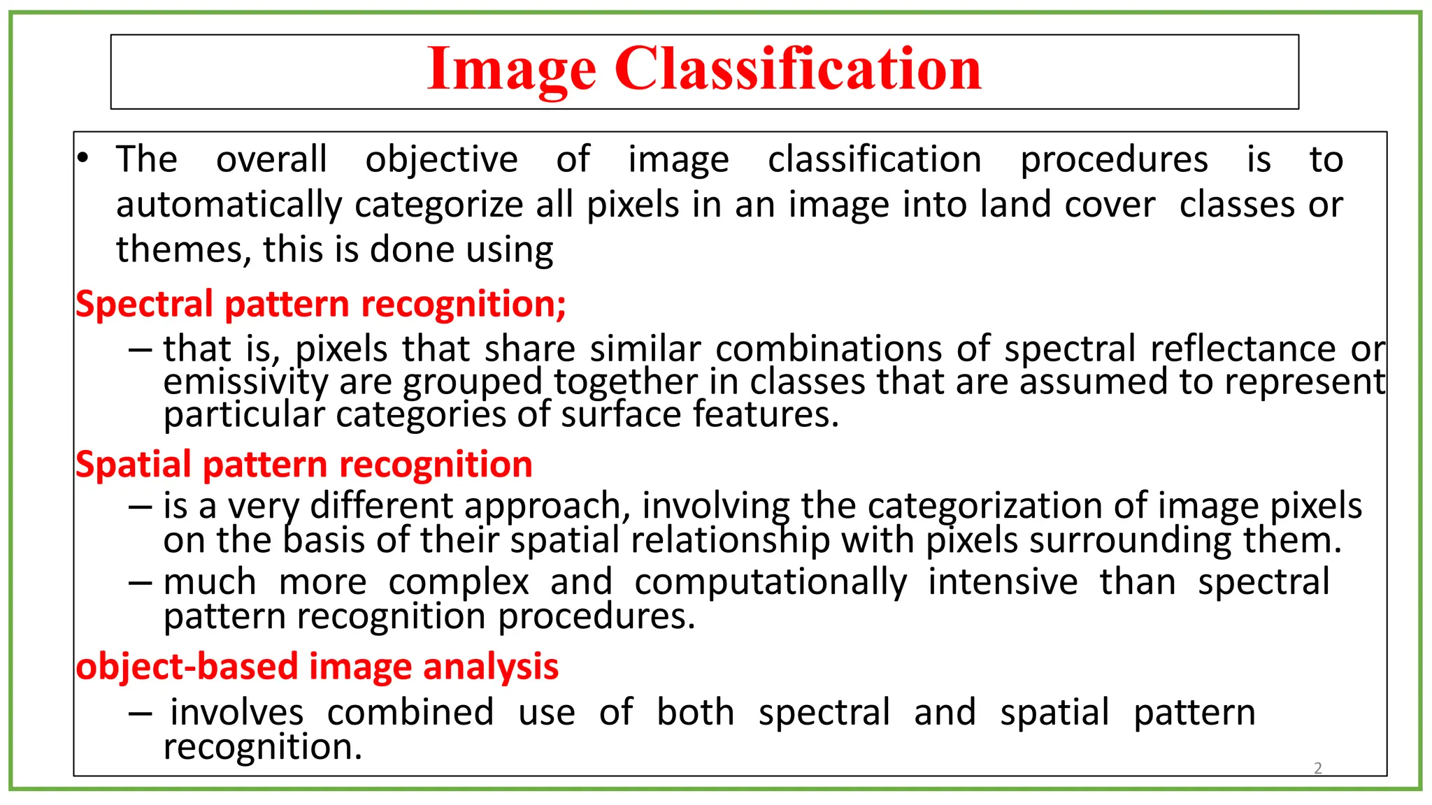 Supervised remote sensing Image Classification.pptx