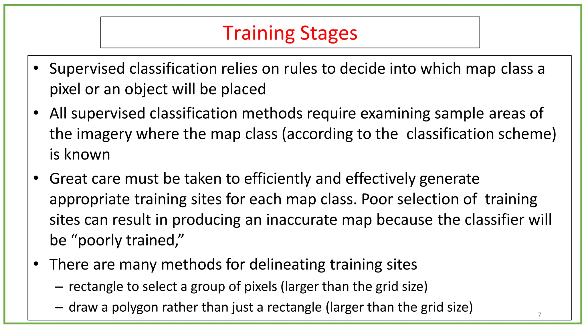 Supervised Remote Sensing Image Classification Pptx