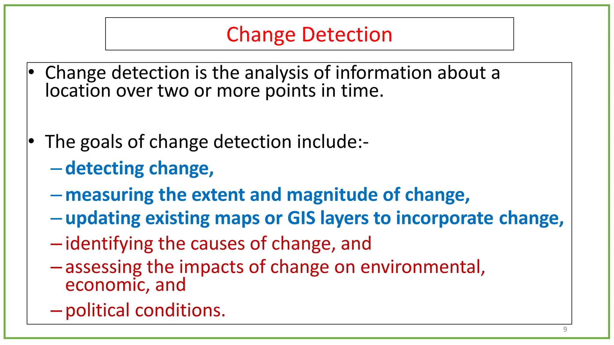 Supervised Remote Sensing Image Classification Pptx