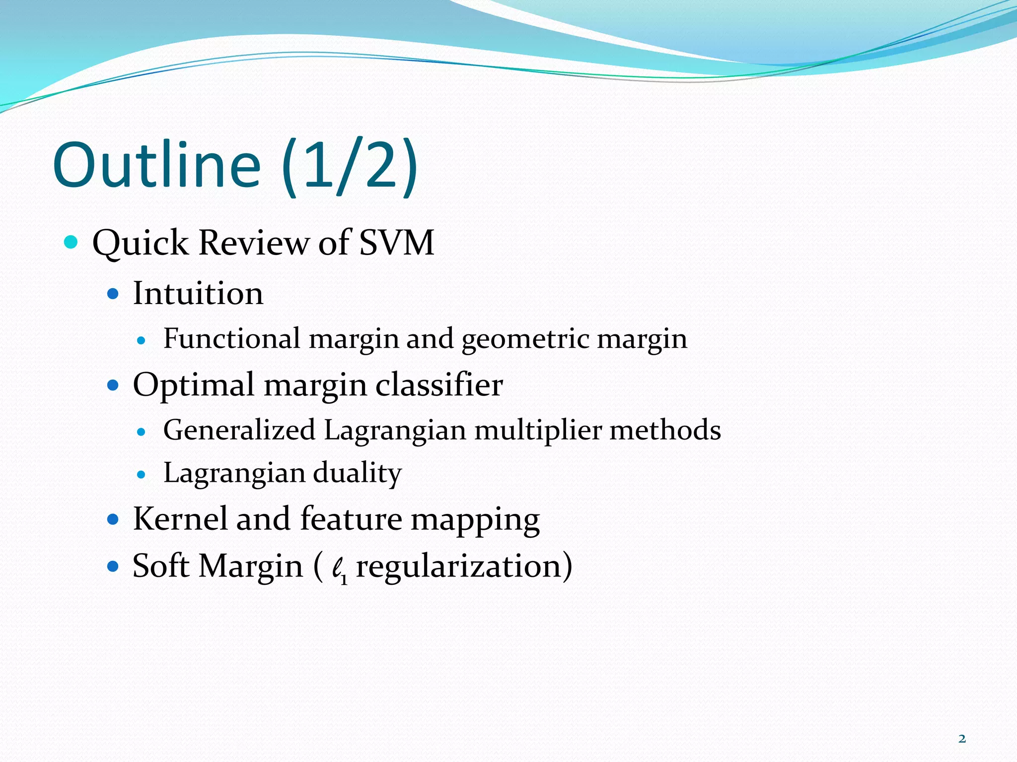 Image Classification And Support Vector Machine Ppt