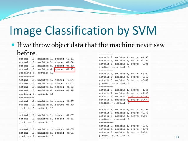 Image Classification And Support Vector Machine | PPT