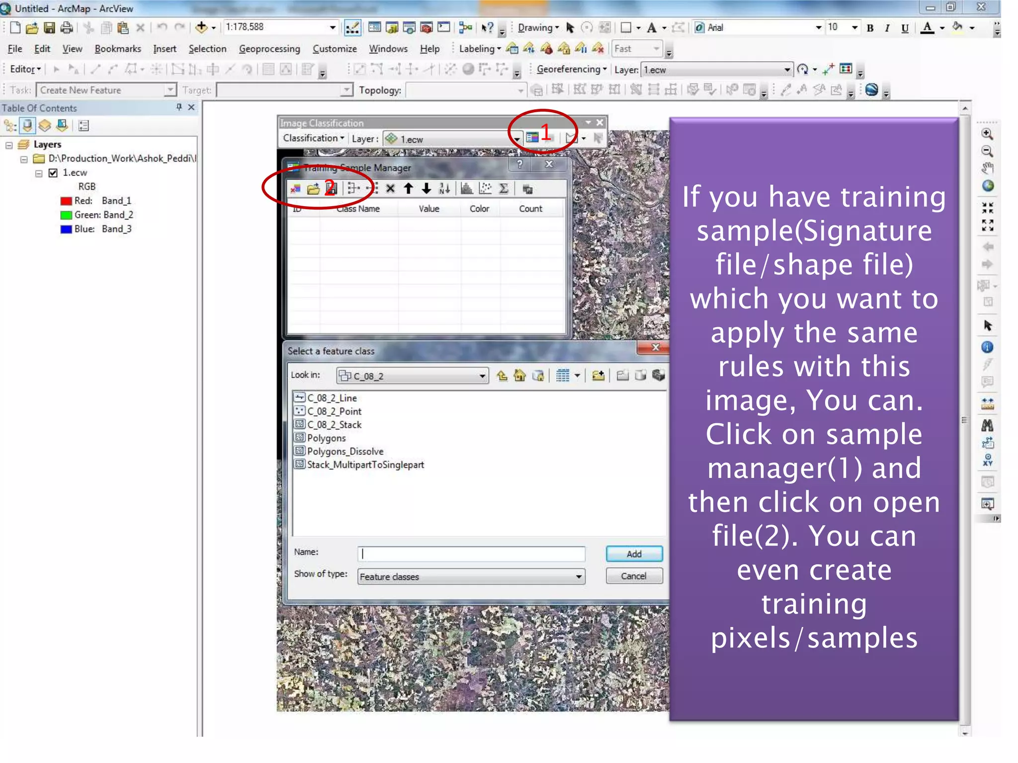 Image classification arc gis10 | PPTX | Technology & Computing