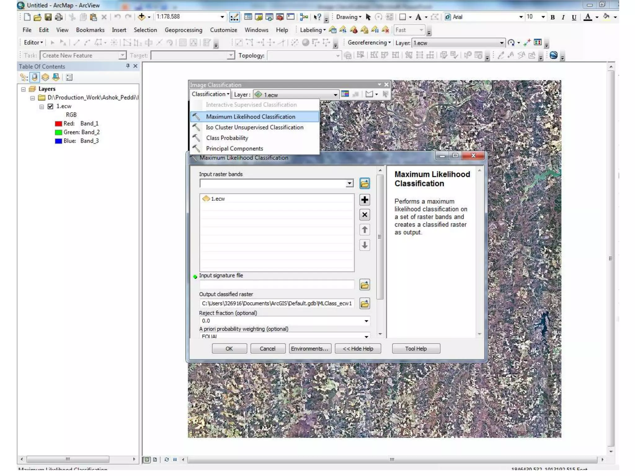 Image classification arc gis10 | PPTX
