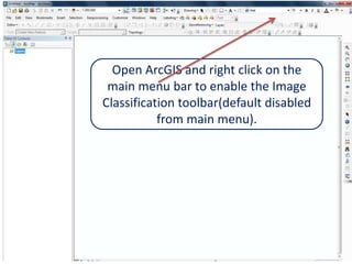 Image classification arc gis10 | PPTX