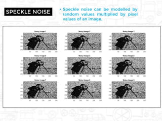 Image Processing in a Noisy World | PPTX | Photo Editing Software ...