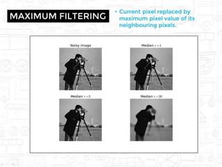 Image Processing in a Noisy World | PPT