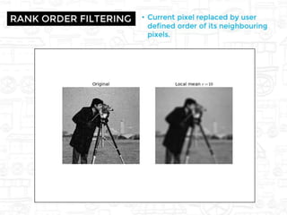 Image Processing in a Noisy World | PPT