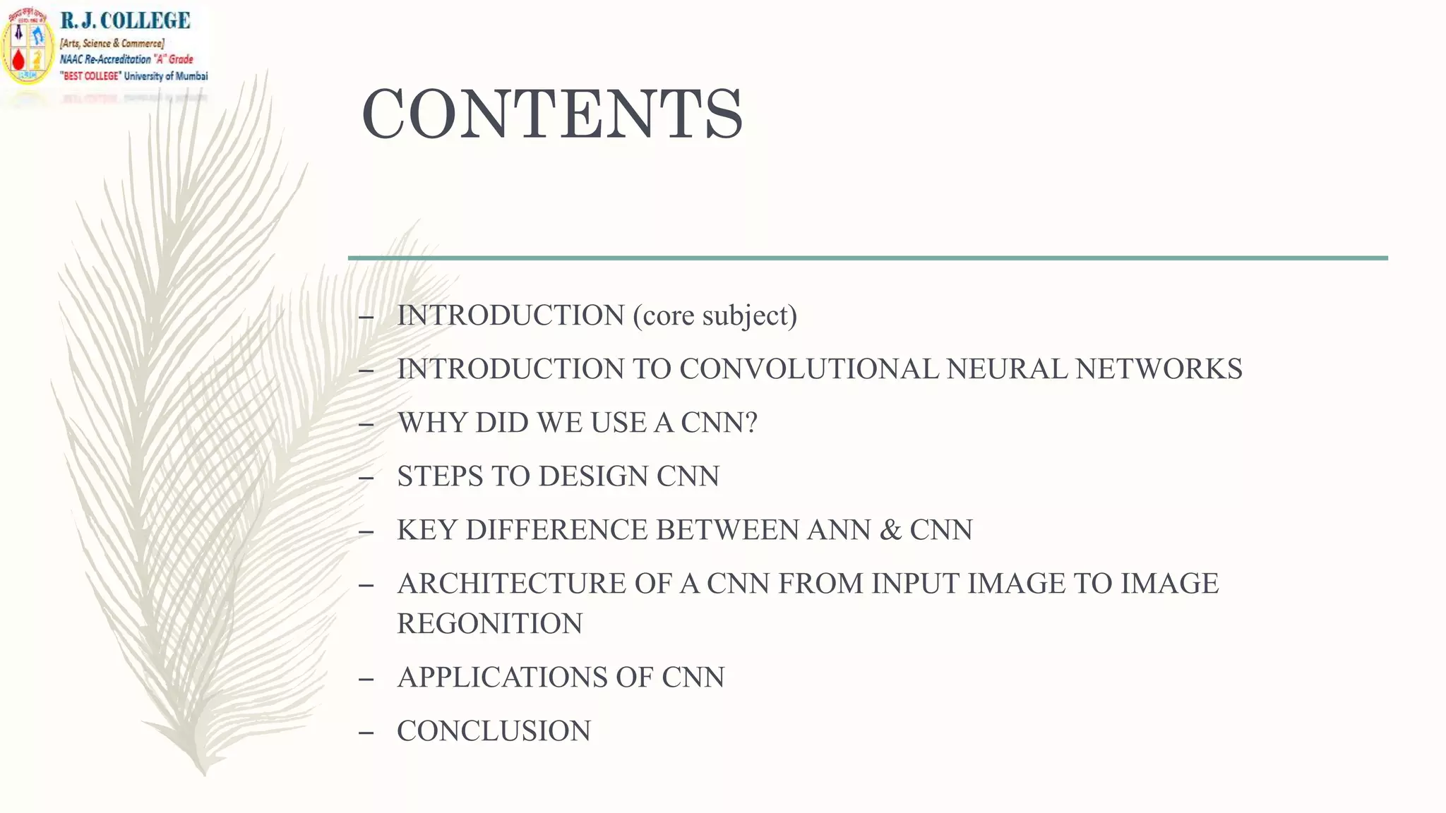 Image classification using cnn | PPTX