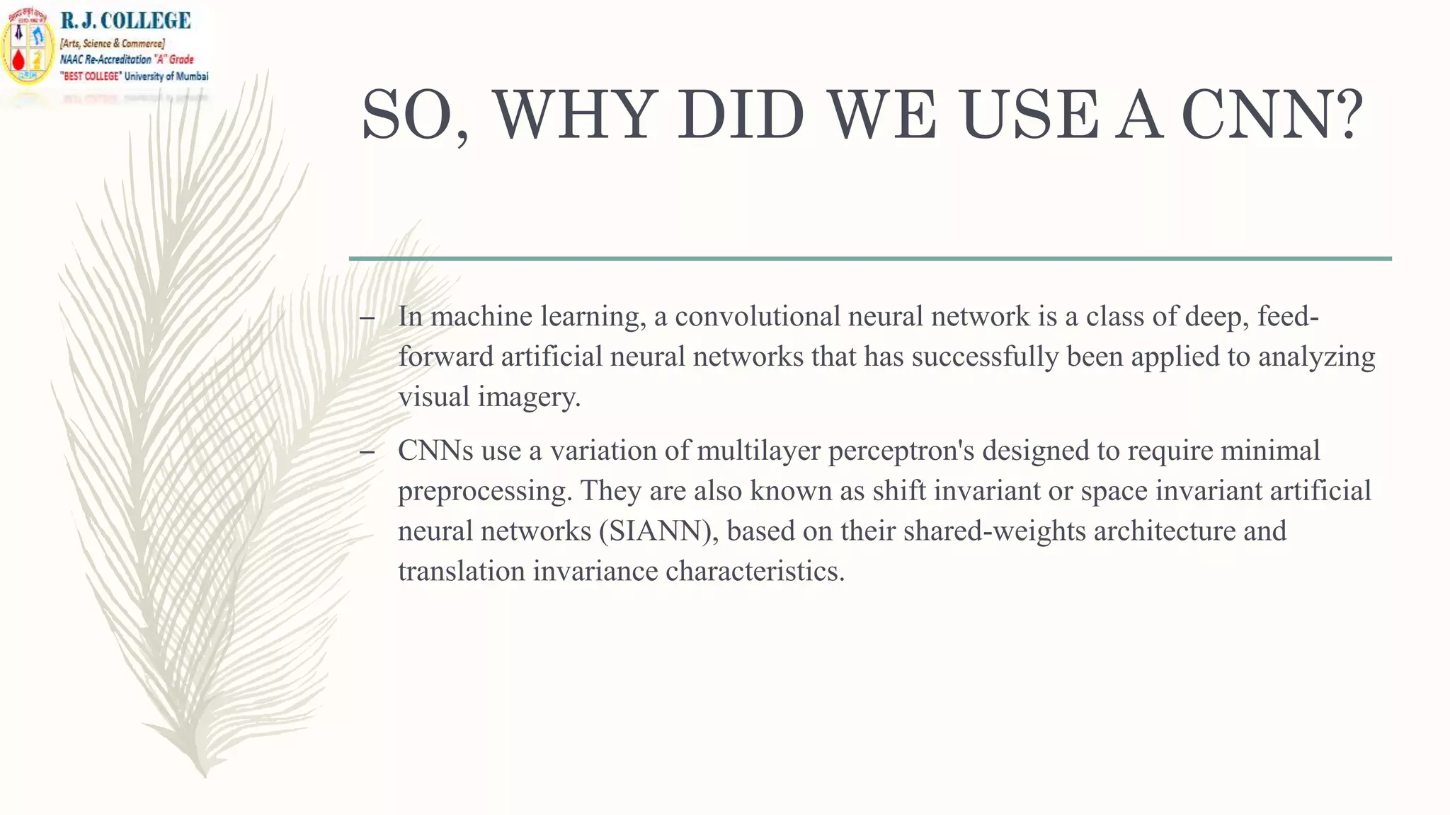 Image Classification Using Cnn Pptx Artificial Intelligence Technology And Computing