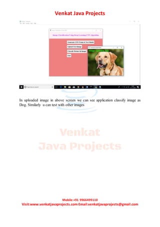 Image classification using cnn (convolution neural networks) algorithm ...