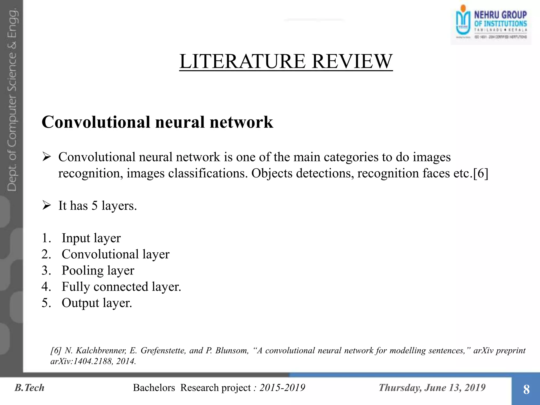 Image Classification Using Convolutional Neural Network Pptx Artificial Intelligence