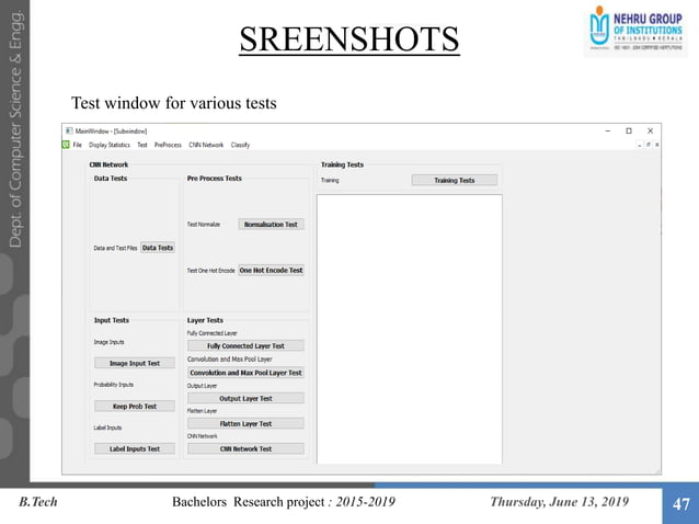 Image classification using convolutional neural network | PPTX ...