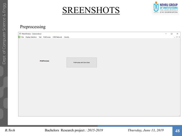 Image classification using convolutional neural network | PPTX ...