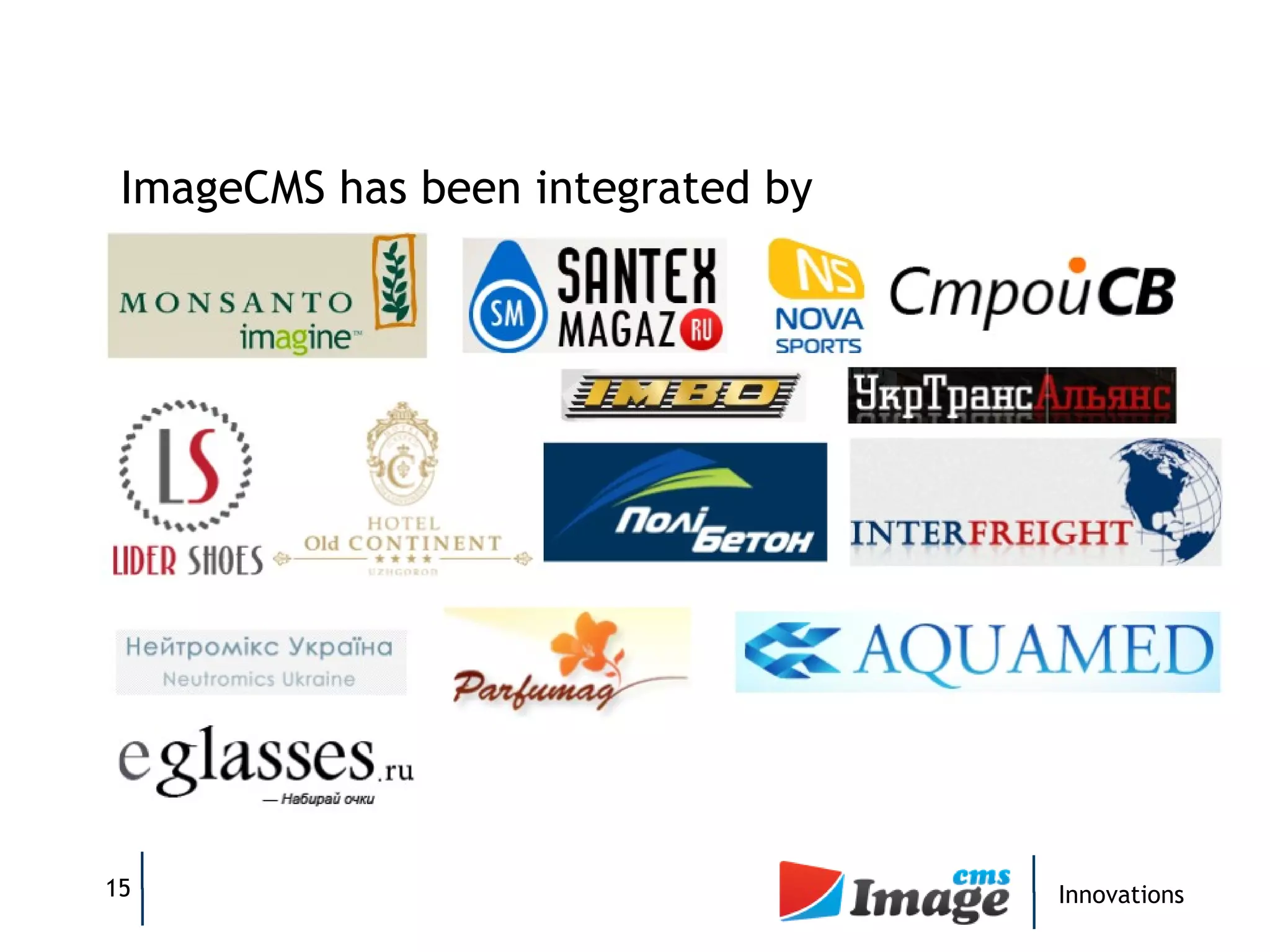 ImageCMS presentation | PPT
