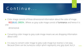 Image colorization | PPTX