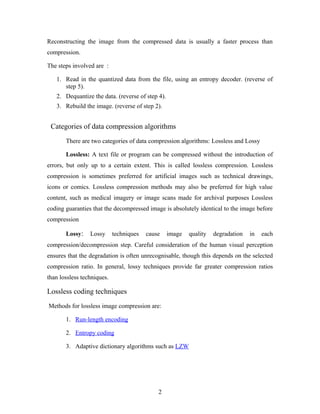 Image compression | DOC