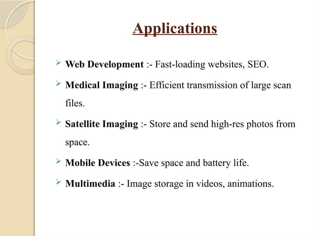 image compression using html css js .pptx