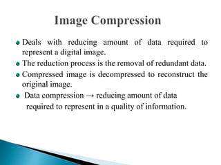 Image compression models | PPT
