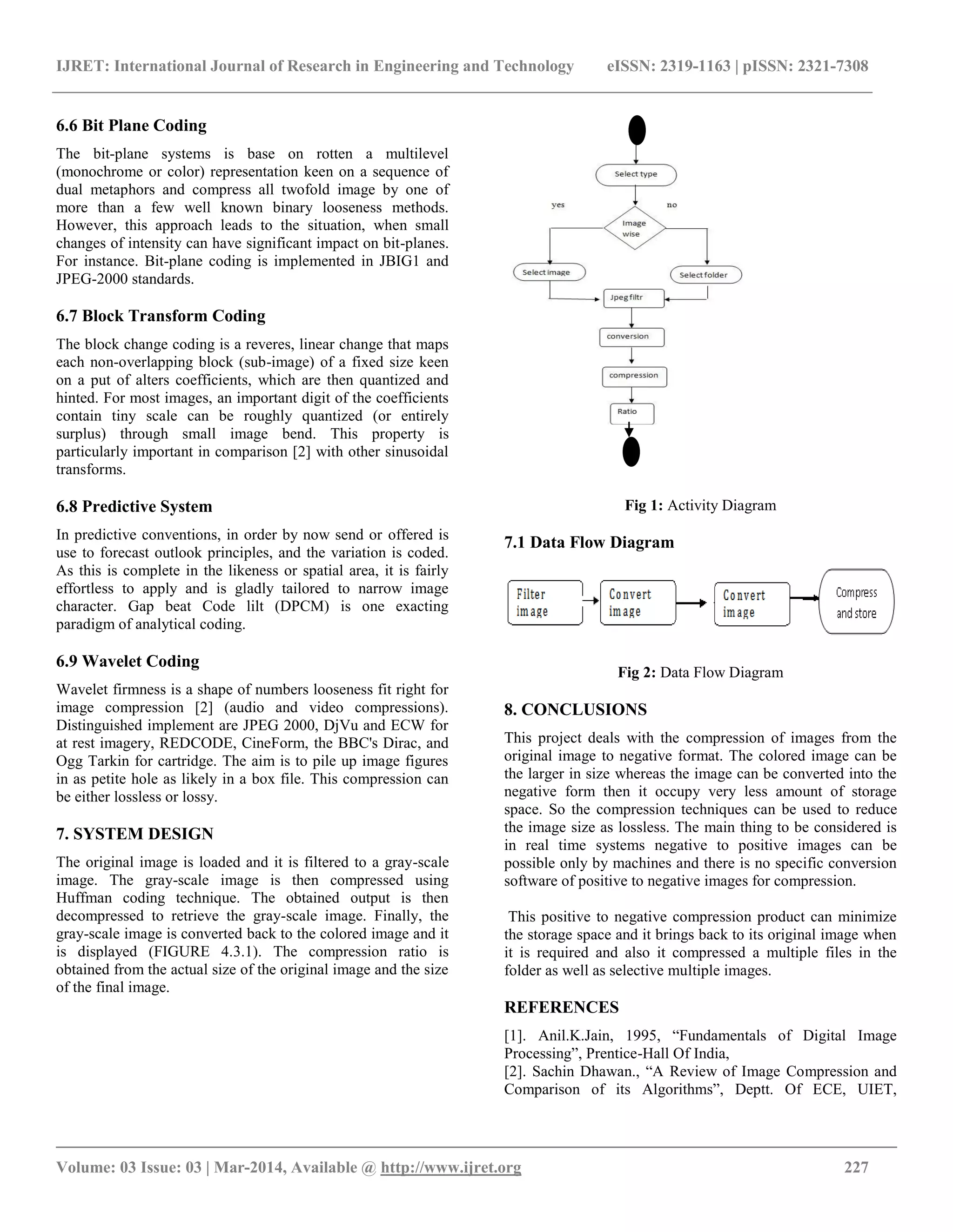 Image compression using negative format | PDF