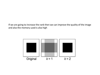 Image compression using singular value decomposition | PPT