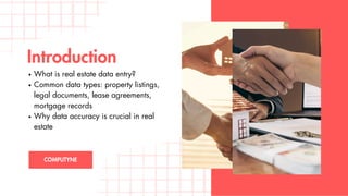 Outsource Real Estate Data Entry Services | PDF