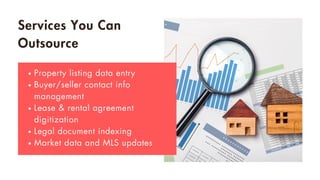Outsource Real Estate Data Entry Services | PDF