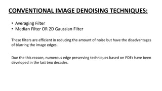 Image denoising | PPT