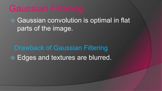 Image denoising algorithms | PPTX