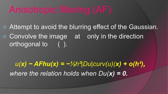 Image denoising algorithms | PPTX