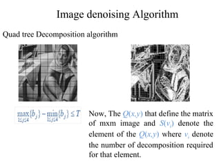 Image denoising using curvelet transform | PPT