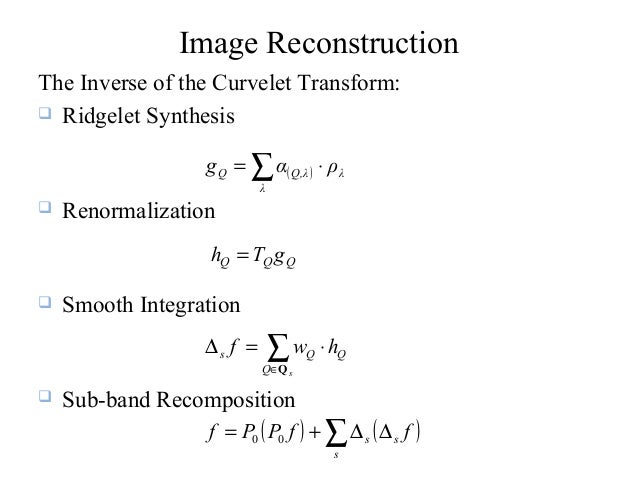 Image Denoising Using Curvelet Transform