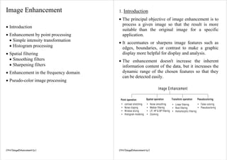 Image Enhancement | PDF