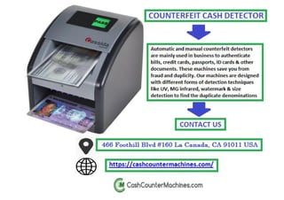 Counterfeit Cash Detector | PPT