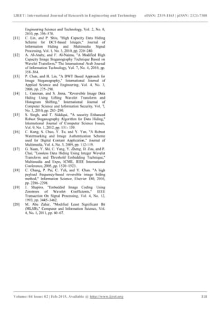 Image encryption technique incorporating wavelet transform and hash integrity | PDF