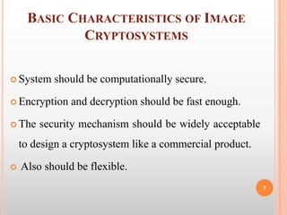 Image encryption using aes key expansion | PPTX