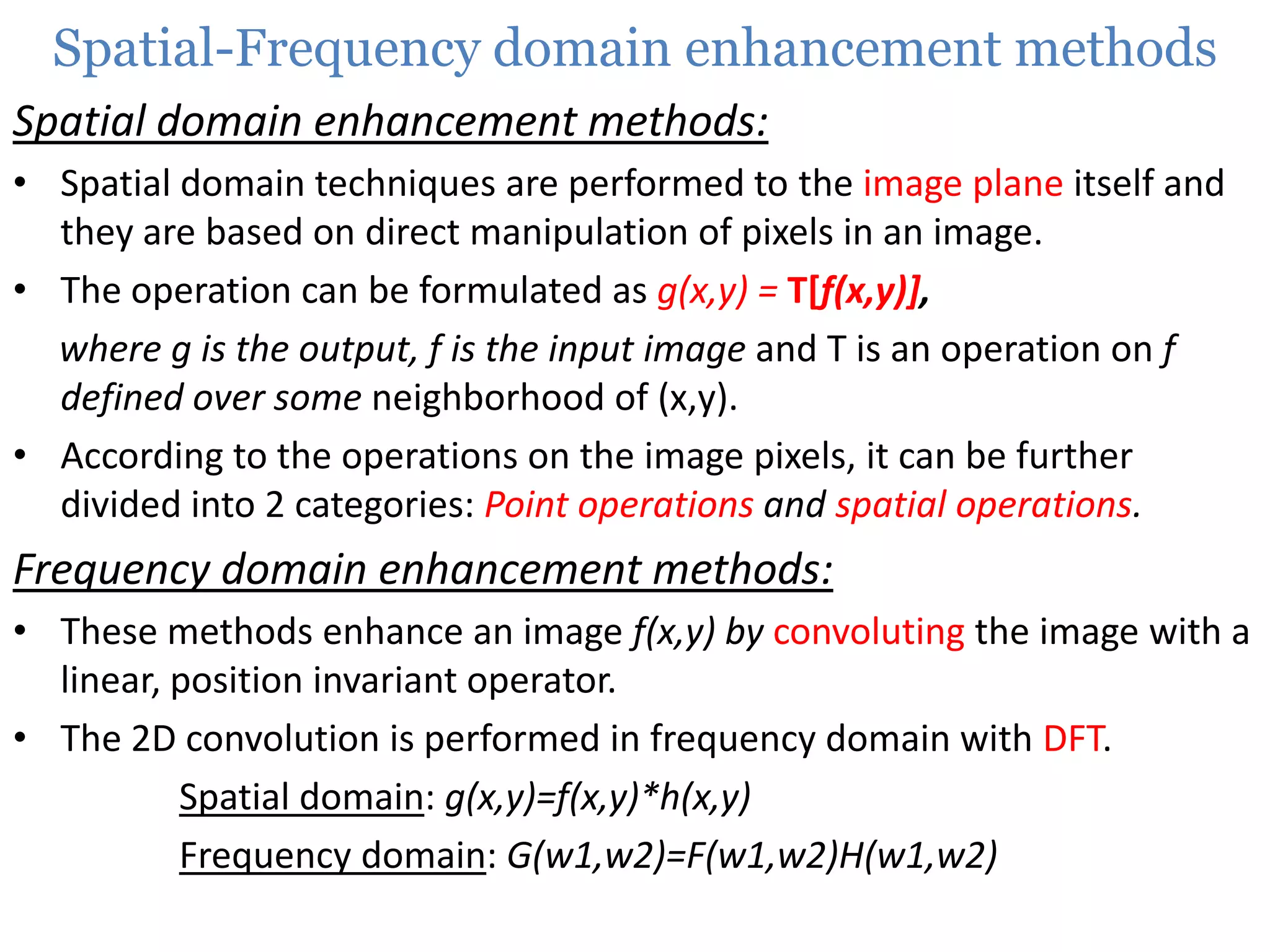Image enhancement | PPTX
