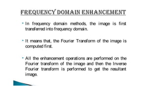 Image enhancement | PPT
