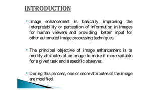 Image enhancement | PPT