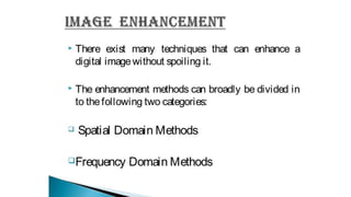 Image enhancement | PPT