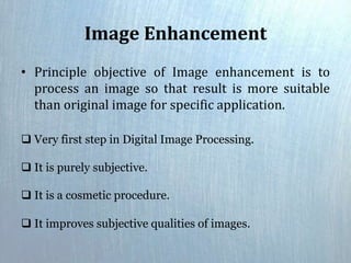 Image enhancement | PPT
