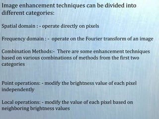 Image enhancement | PPT